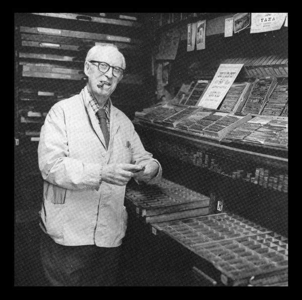 Ephemera Society of America | TJ Lyons, Boston’s Old-Timey Printer