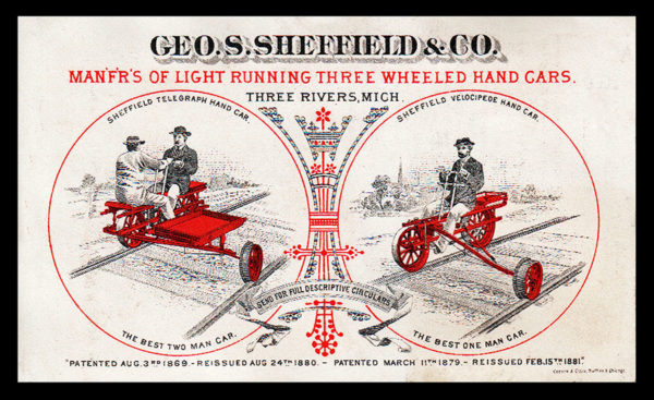 Ephemera and Railroad Hand Cars | The Ephemera Society of America
