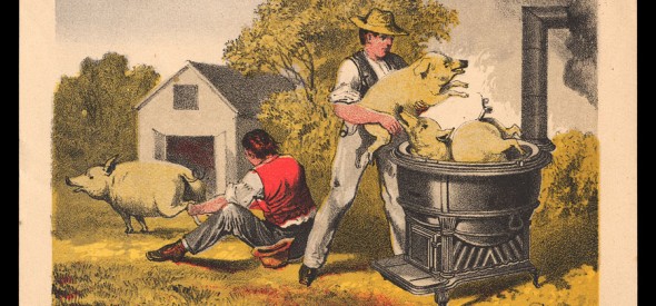 Pigs and Trade Card Makers | Ephemera Society of America