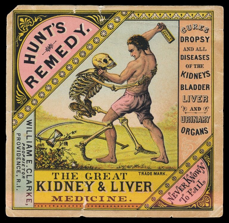 Ephemera Advertising | Hunt's Remedy | Advertising History